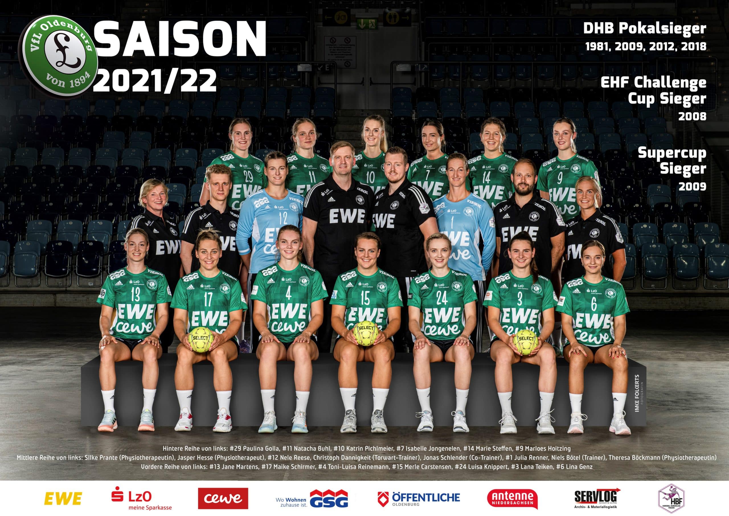 VfL Oldenburg Handball Damen VfL Oldenburg Handball Damen
